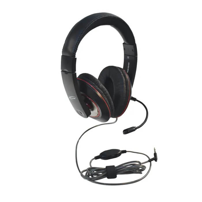 Califone 2021MT Deluxe Stereo Headsets Gooseneck Microphone – Learning ...